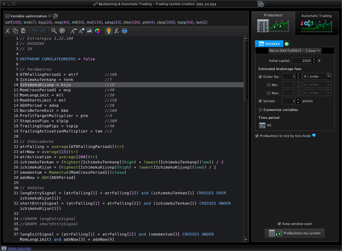 Sharing a system : Forum ProOrder support - ProRealTime